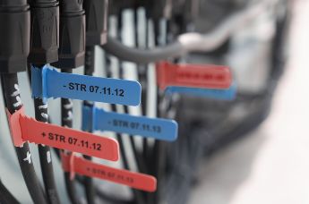 Kabelmarkering, adermarkering: op rol of ladderformaat