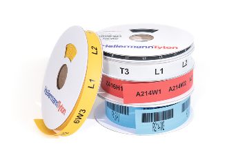 Bedrukbare krimpkous voor het identificeren van kabels en draden